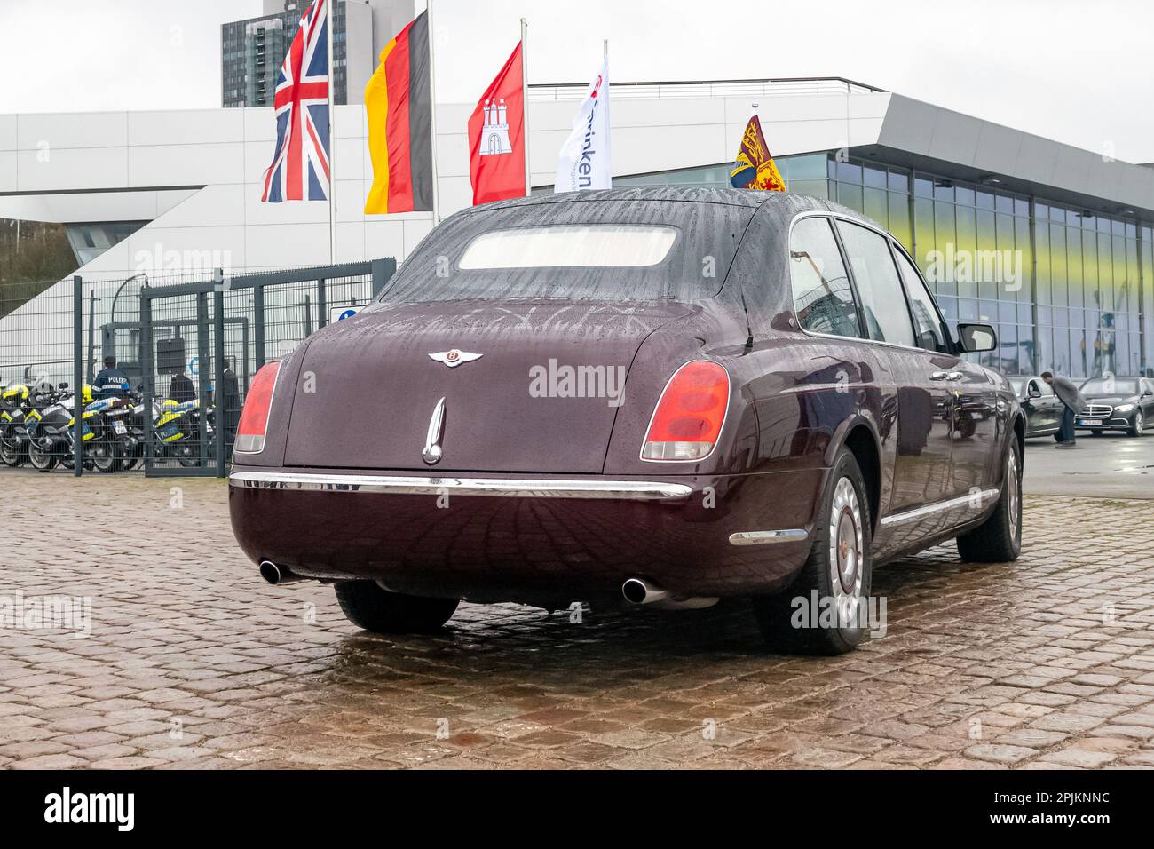 Hamburg, Germany. 31st Mar, 2023. The Bentley State Limousine, the ...