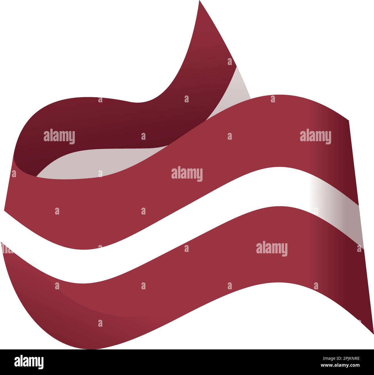 Latvia flag icon cartoon vector. Europe travel. National travel Stock ...