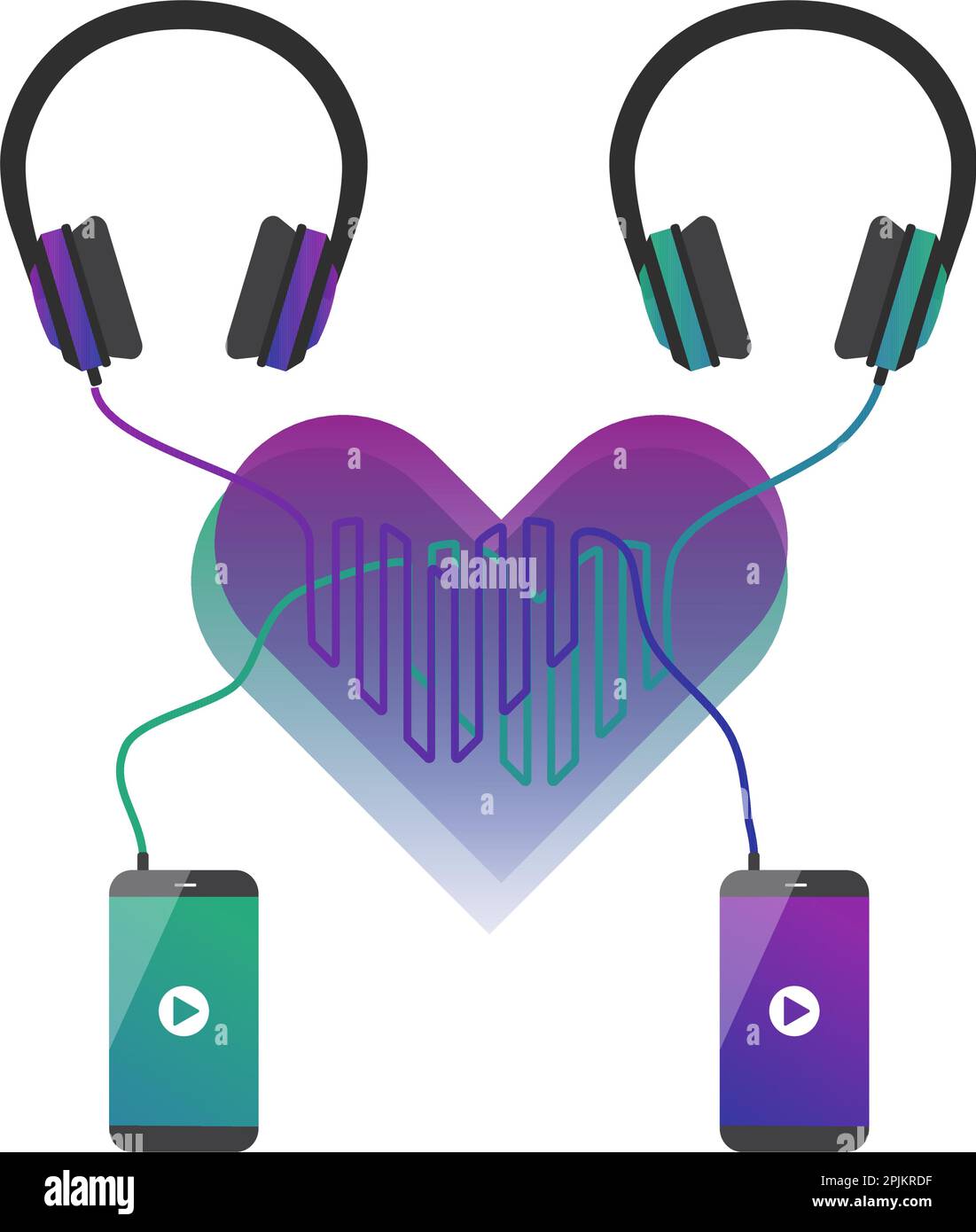 Same music Stock Vector Images - Alamy