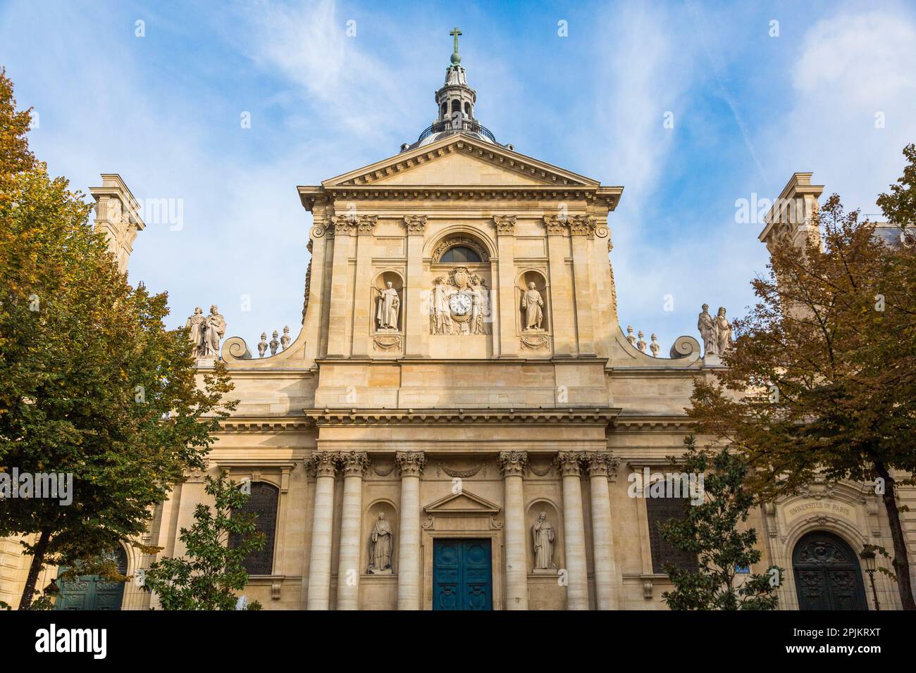 Paris. Saint-Etienne-du-Mont, Catholic church. On Montagne Sainte ...