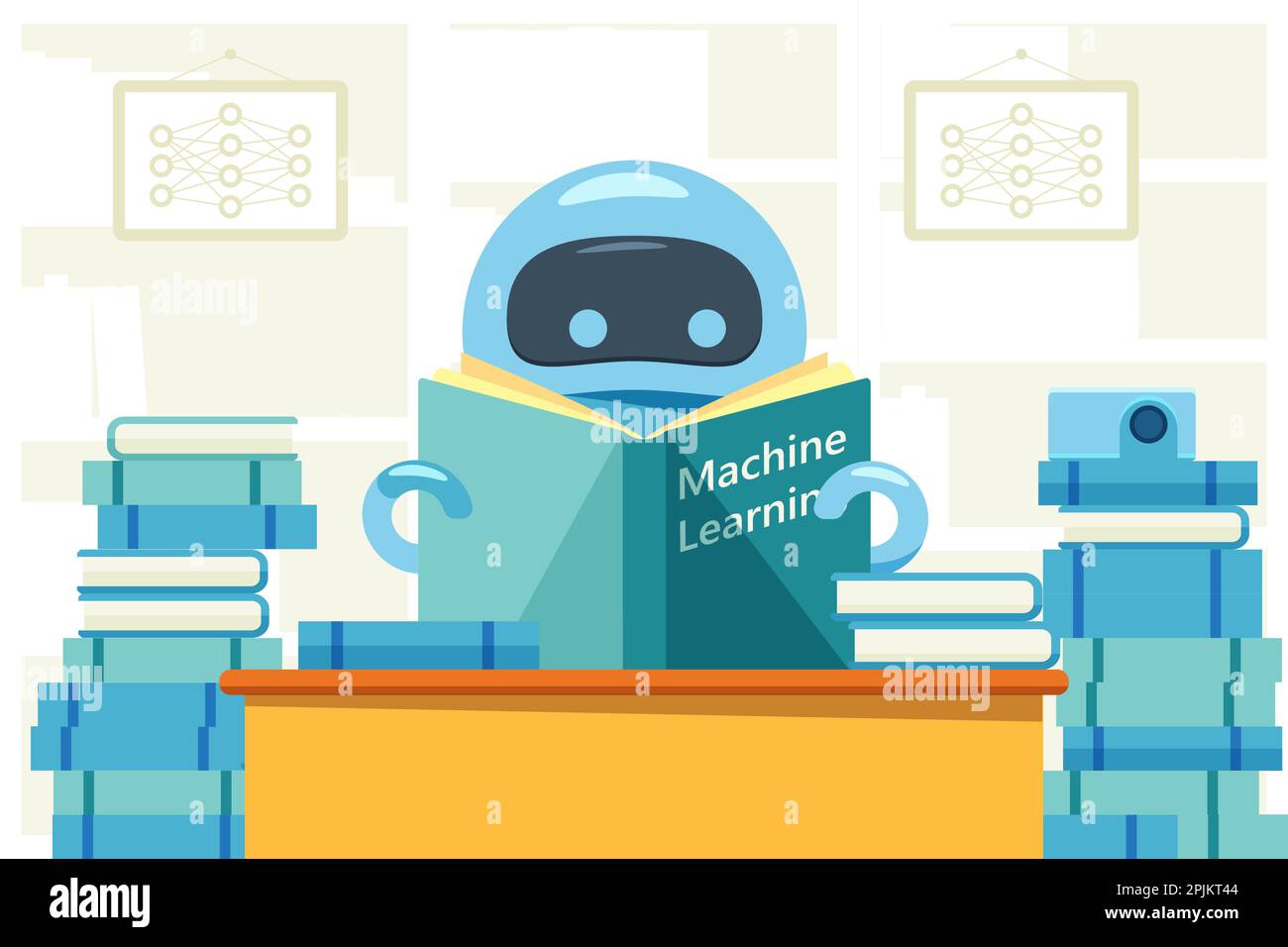 Cognitive robots vector vectors hi-res stock photography and images - Alamy