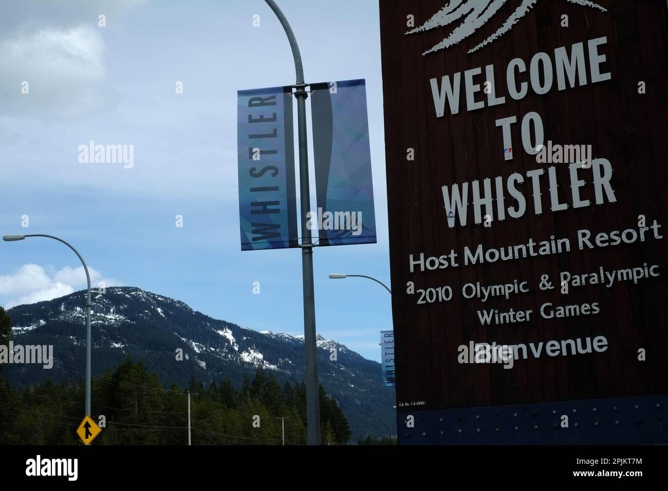 Welcome to whistler hi-res stock photography and images - Alamy