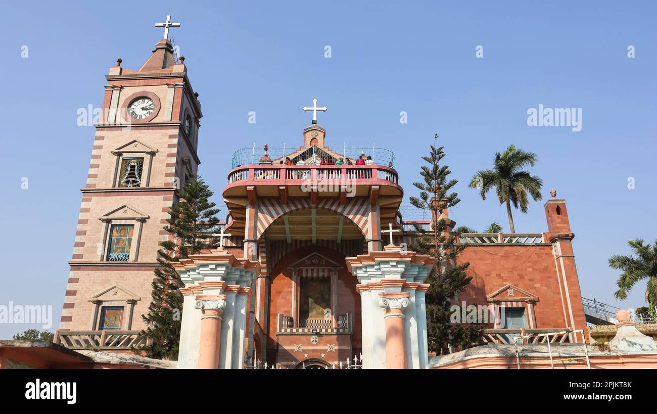 Rear View of Badel Church, Built in 1599 by Portuguese Settlers ...