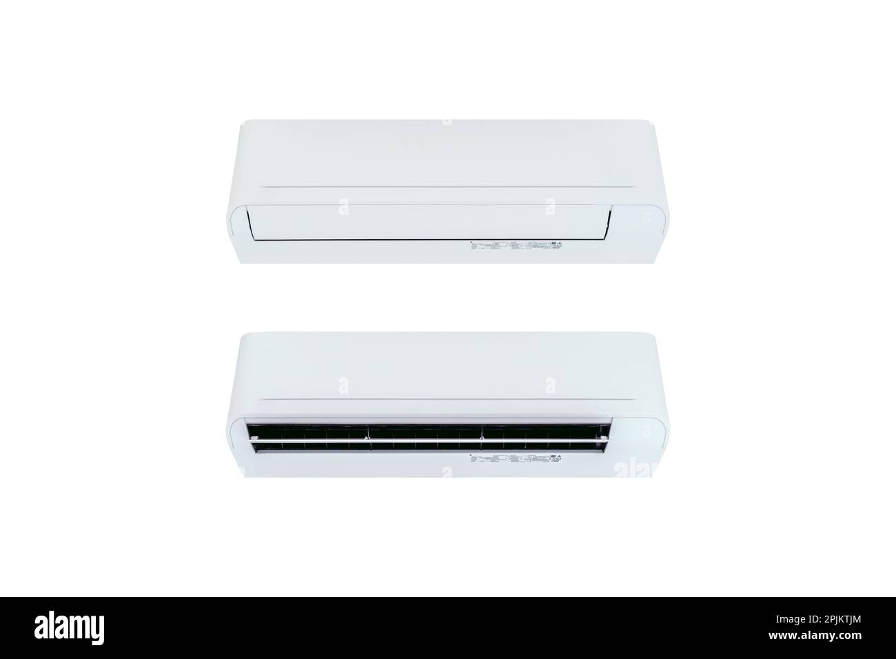 Air conditioner isolated on white background Stock Photo - Alamy