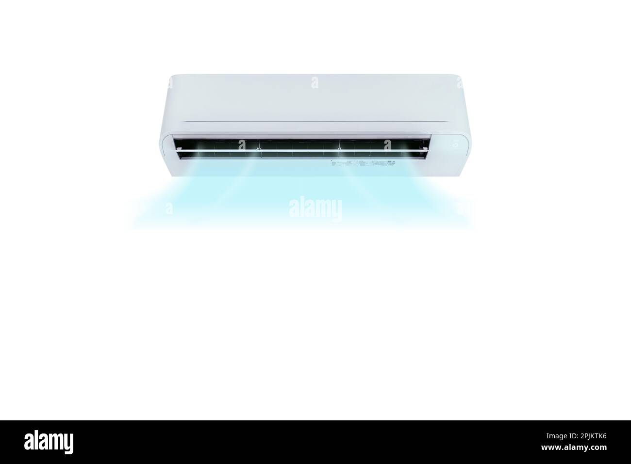 Air conditioner isolated on white background Stock Photo - Alamy