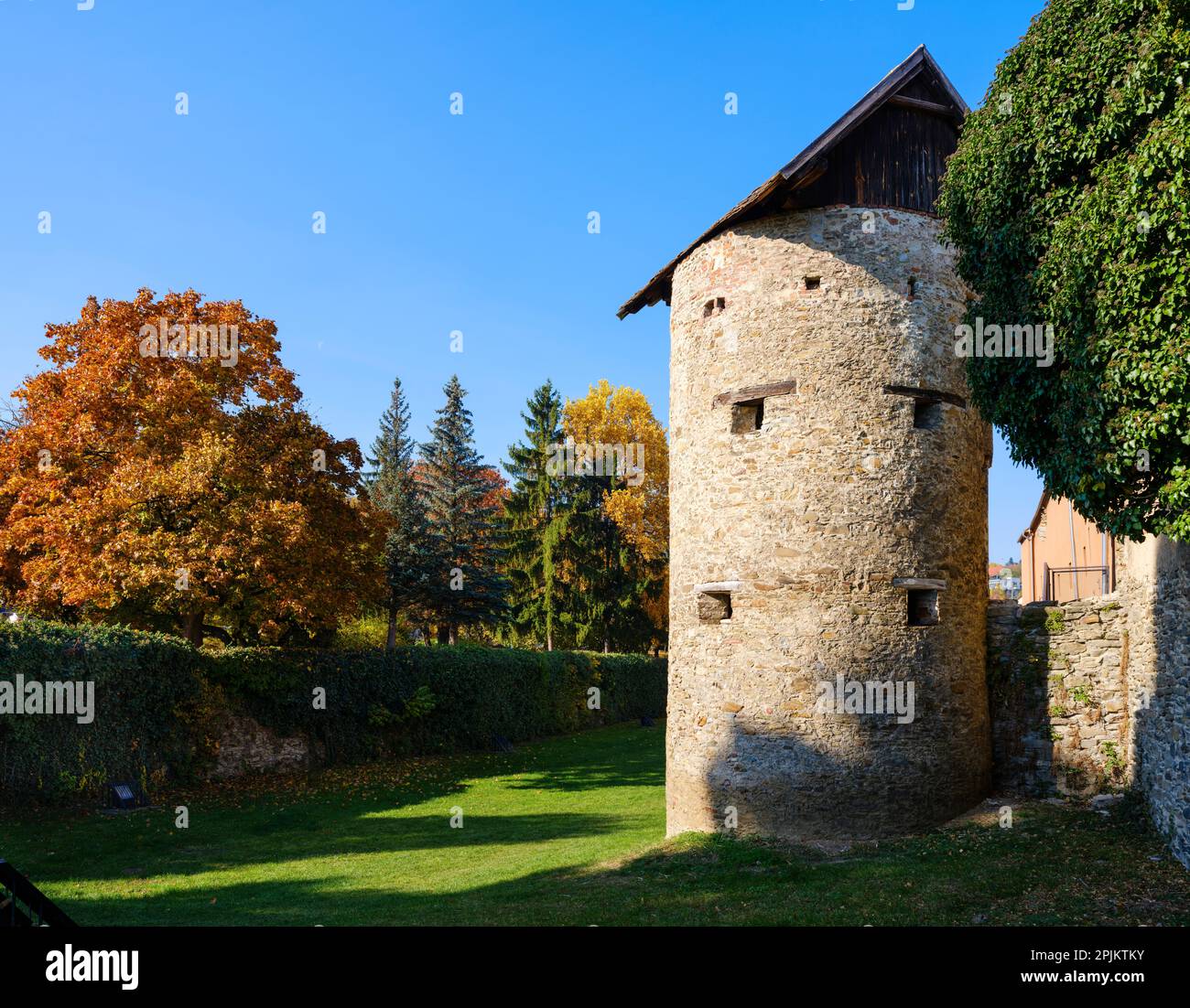Jurisics Castle. The medieval town Koszeg in Western Transdanubia close ...