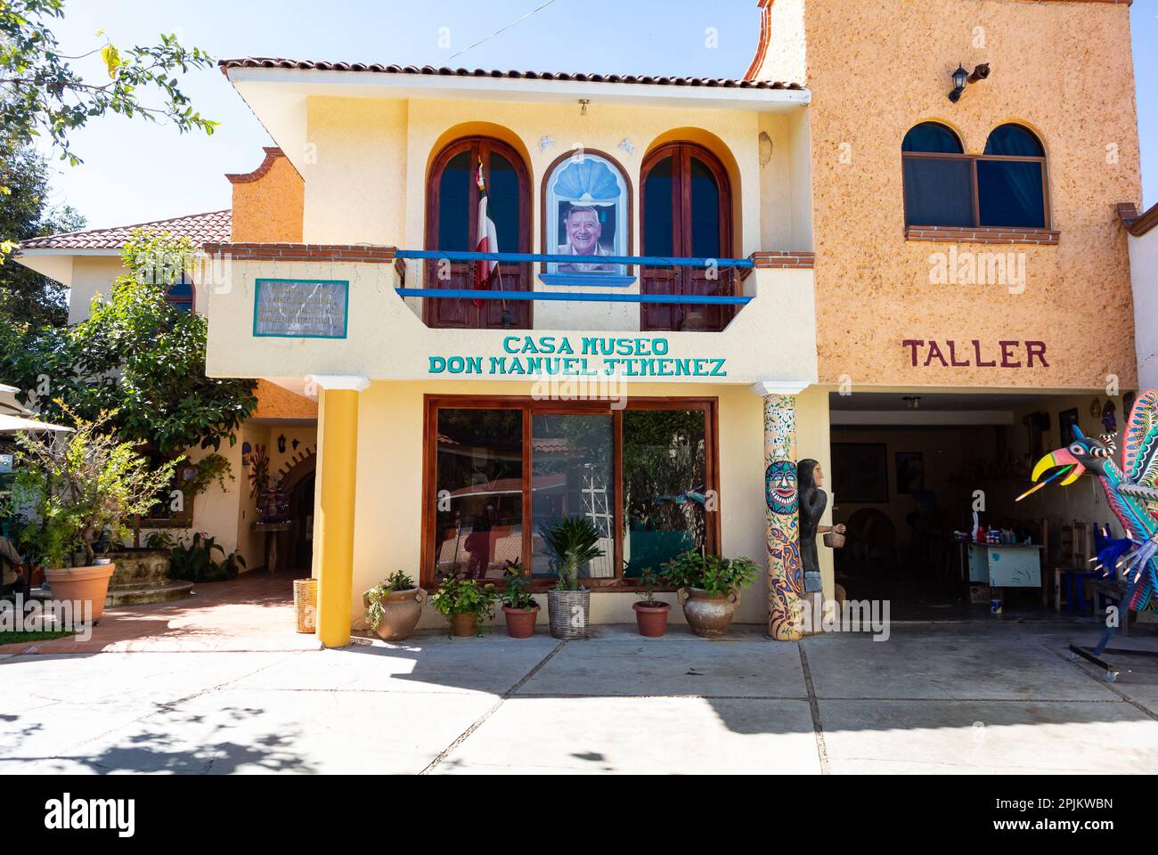 San Antonio, Oaxaca, Mexico, Museum of Manuel Jimmnez Ramirez who was a ...