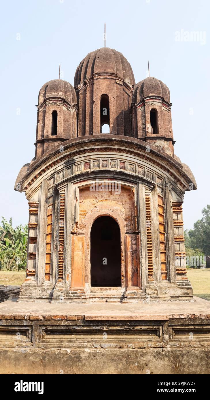 A Small Temple in the Complex of Nabaratna Temple, Pathra, West Bengal ...