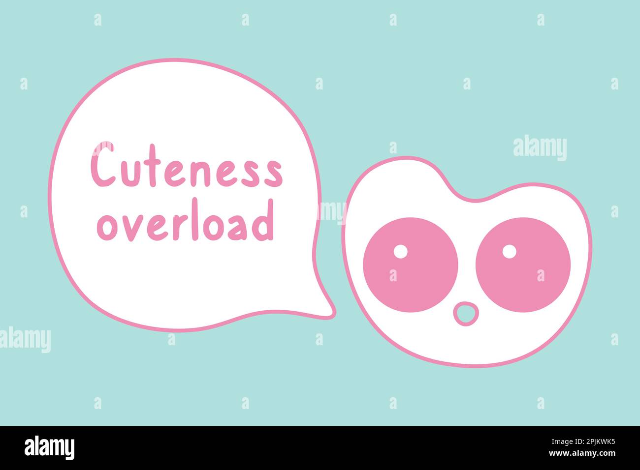 Cuteness overload Stock Vector Images - Alamy