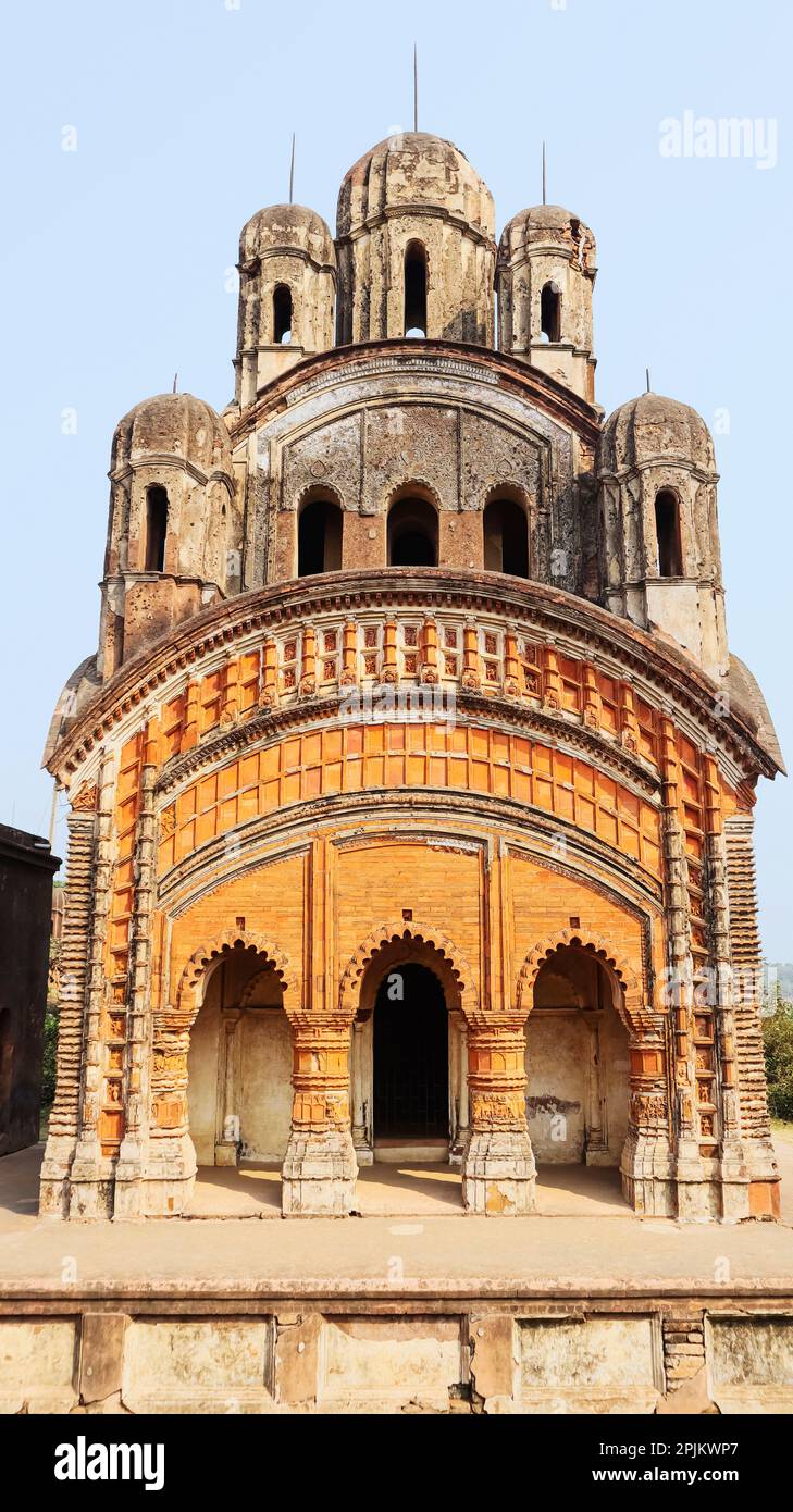 Red Brick Carved Temple, Kalachand Temple Complex, Pathra, West Bengal ...