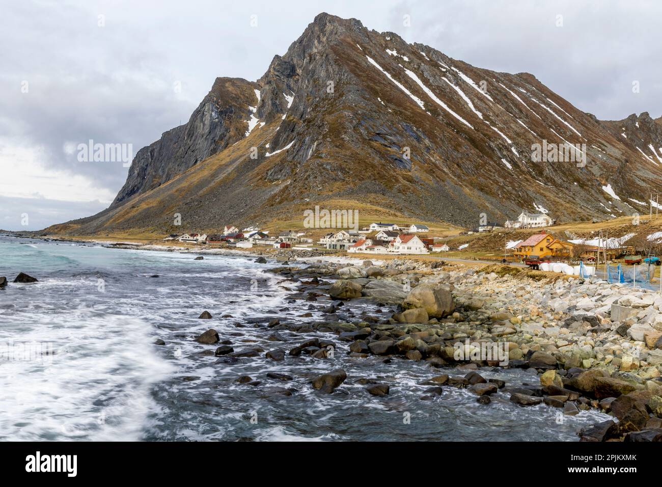 Norway, Lofoten Islands, Vareid Stock Photo - Alamy