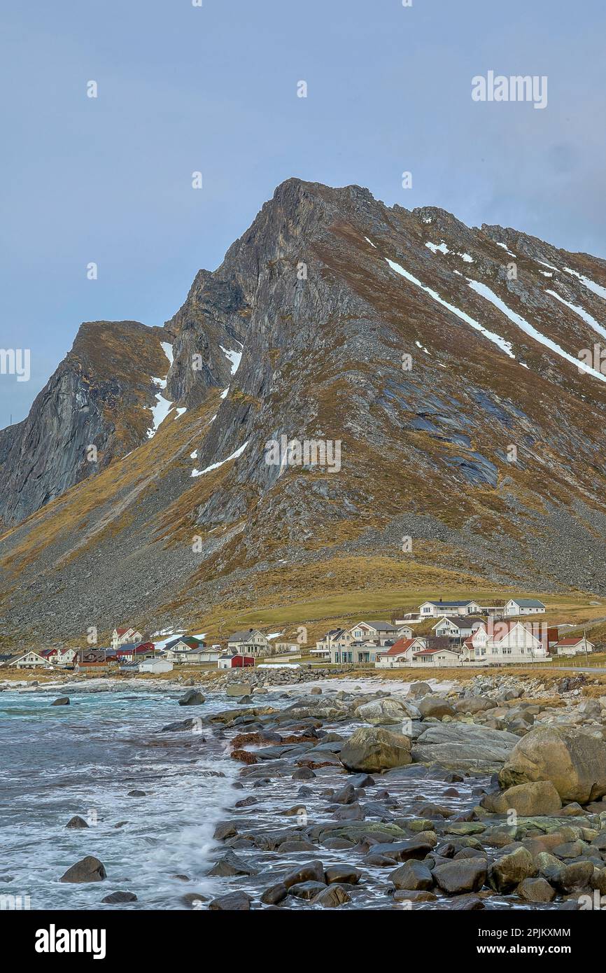 Norway, Lofoten Islands, Vareid Stock Photo - Alamy