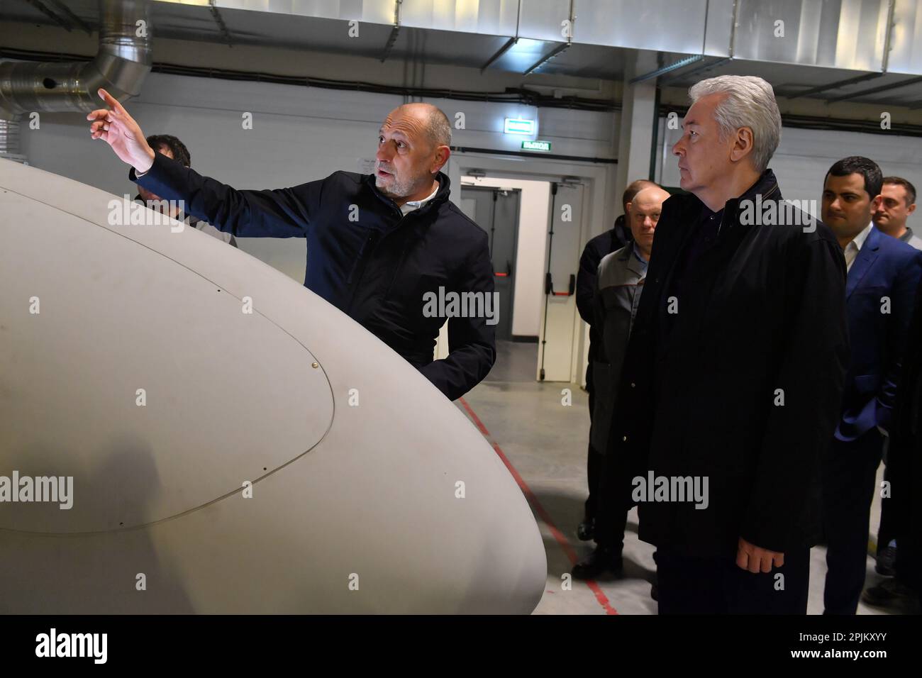 Moscow. Moscow Mayor Sergei Sobyanin Stock Photo - Alamy