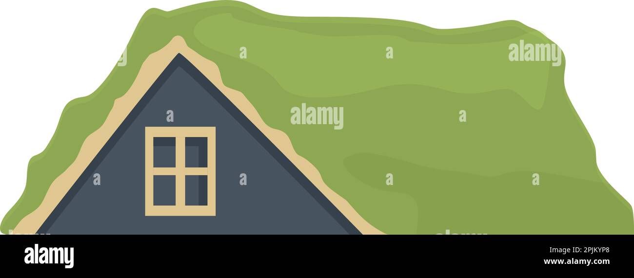Ground house icon cartoon vector. Travel city. North tourism Stock ...