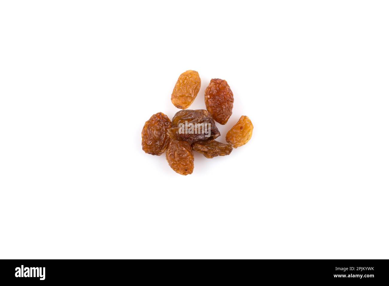 Sweet dry raisins isolated on the white background Stock Photo - Alamy
