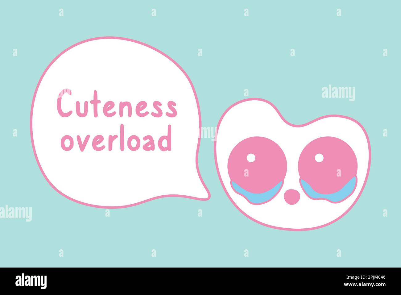 Cuteness in overload Stock Vector Images - Alamy