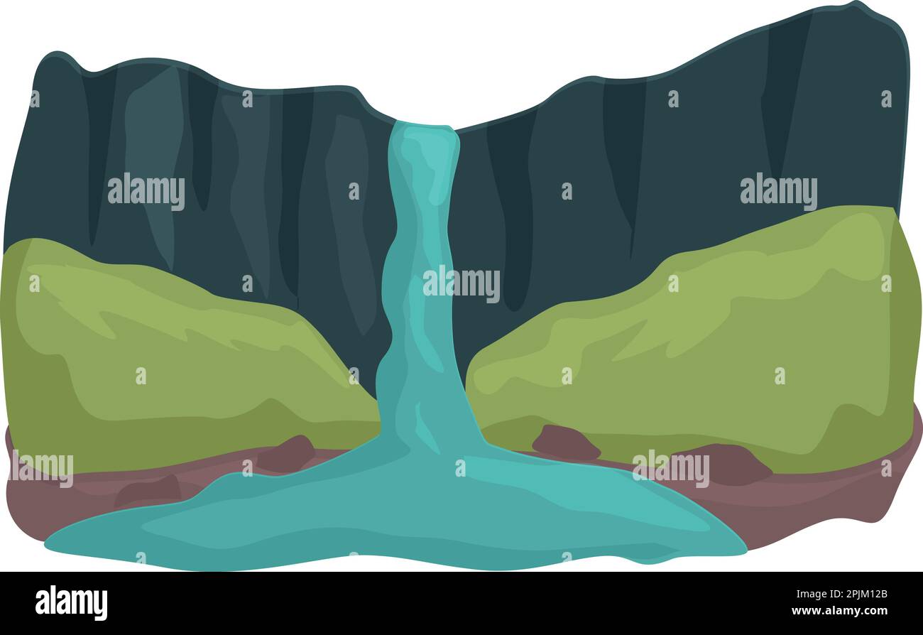 Iceland waterfall icon cartoon vector. Travel map. Nordic trip Stock ... Iceland waterfall icon cartoon vector. Travel map. Nordic trip Stock ...