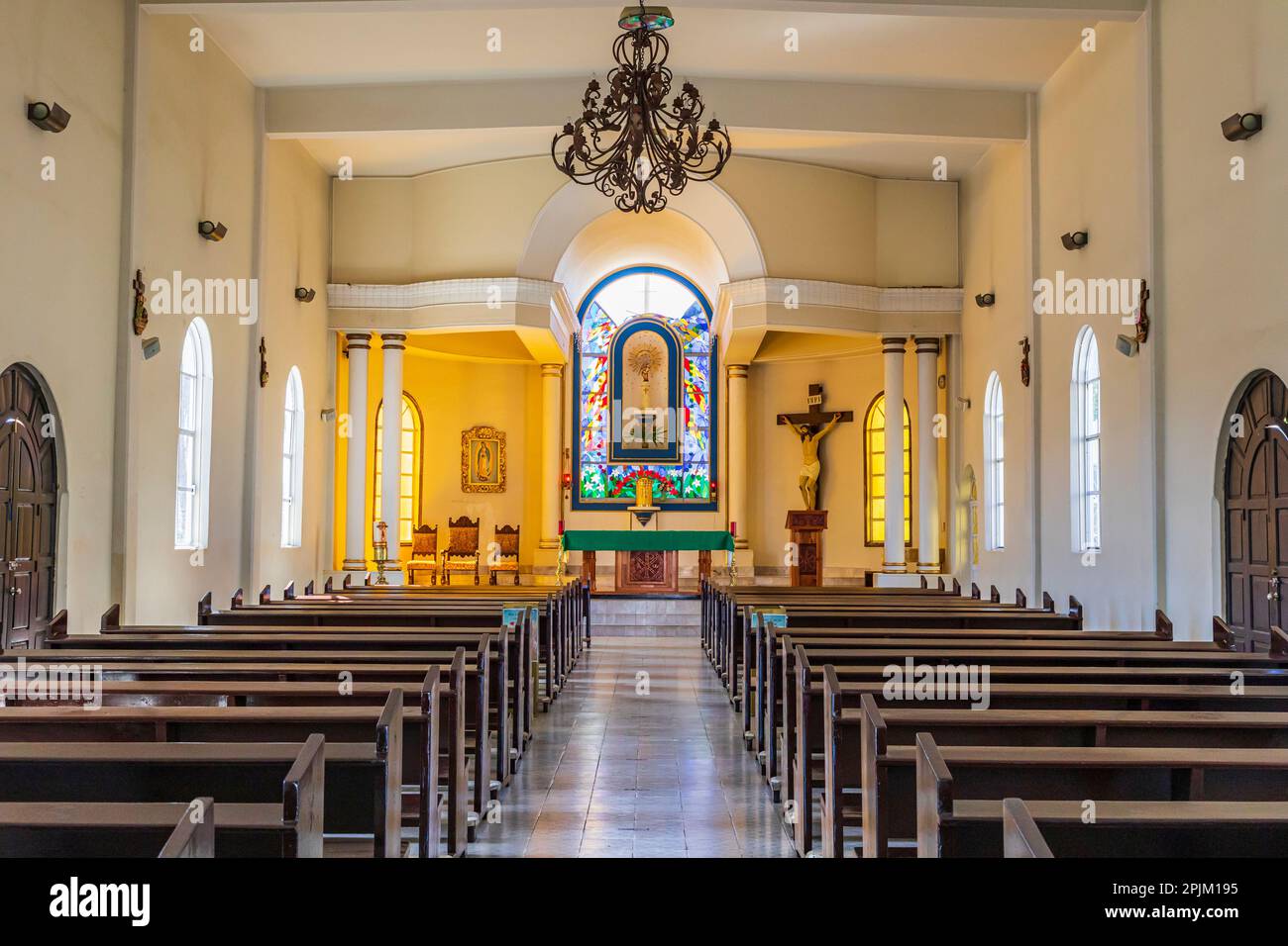 Todos Santos, Baja California Sur, Mexico. Chapel of the Iglesia ...