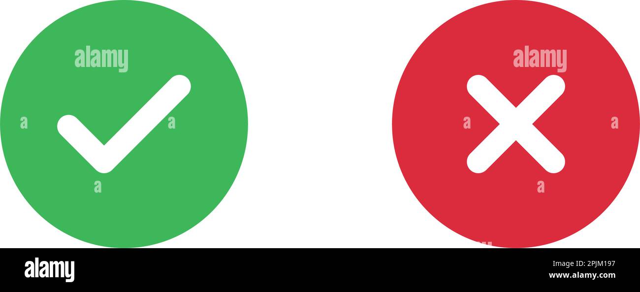 Correct And Wrong Png