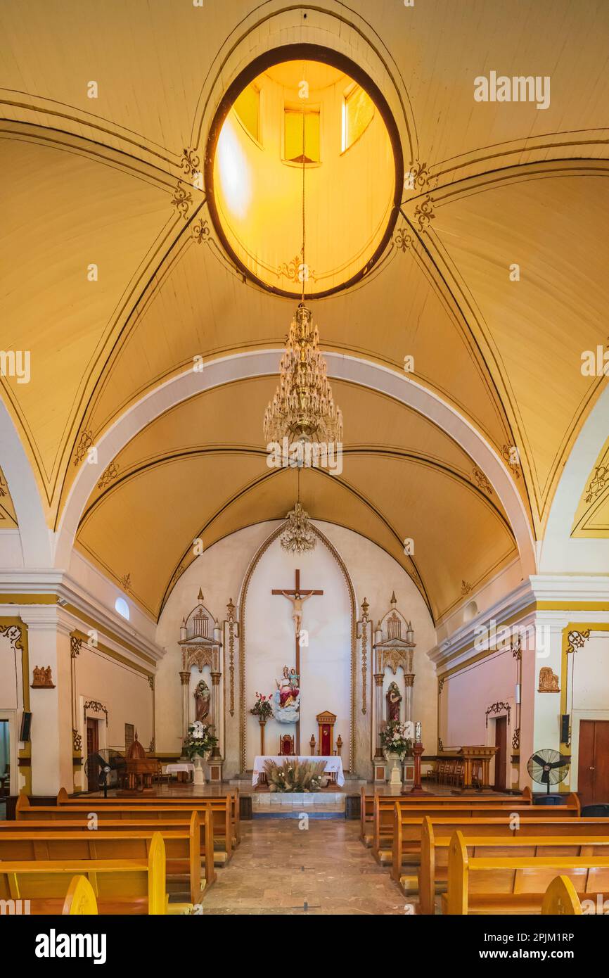 La Paz, Baja California Sur, Mexico. Chapel in the La Paz Cathedral ...
