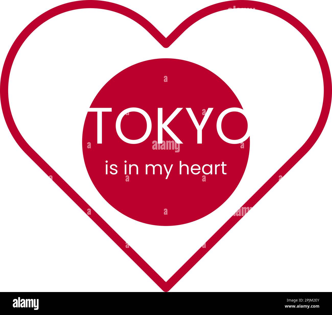 Heart shape with japanese symbol inside - sun rise flag, and love ...