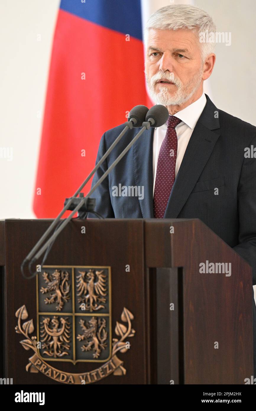 Prague, Czech Republic. 03rd Apr, 2023. Constitutional judge Jan Kysela ...