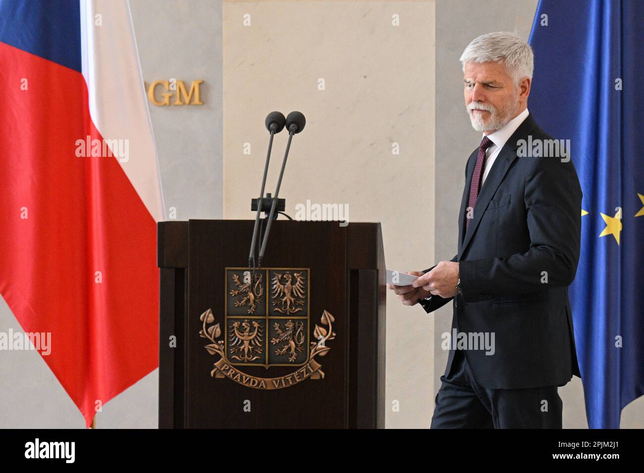 Prague, Czech Republic. 03rd Apr, 2023. Constitutional judge Jan Kysela ...