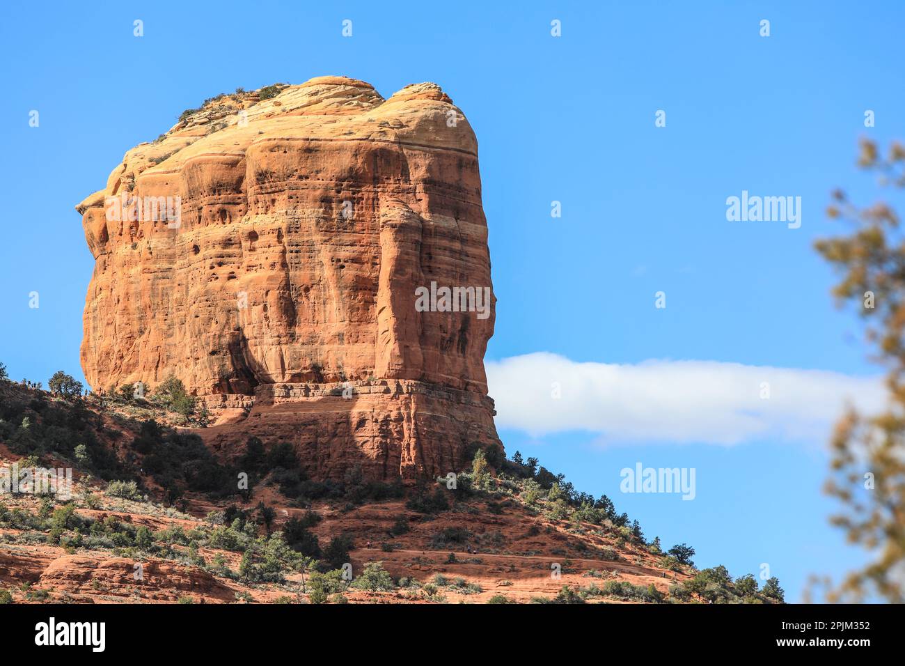 Sedona, Arizona, USA. Red rocks plateau Stock Photo - Alamy