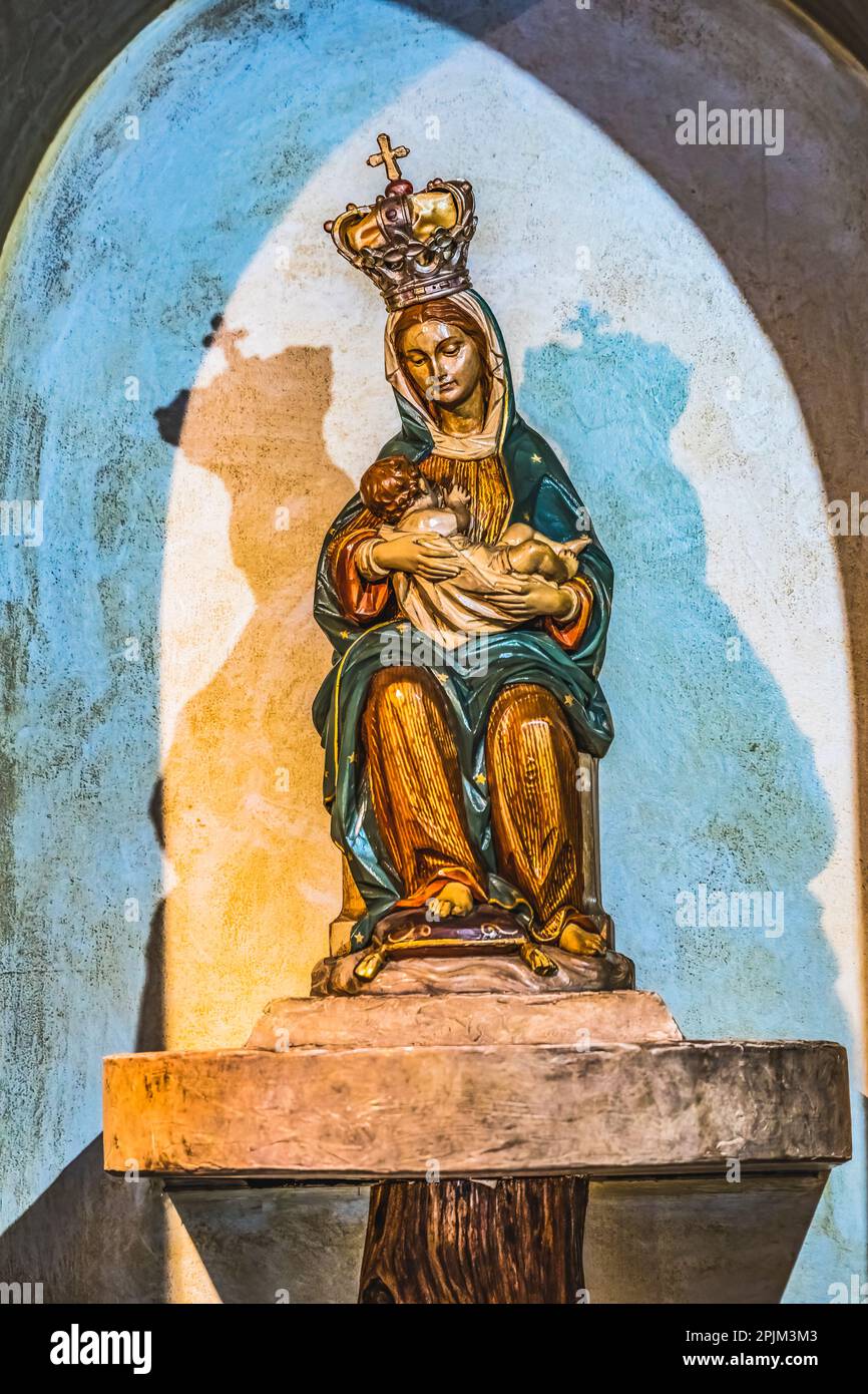 Mary statue, National Shrine of Our Lady of La Leche, Saint Augustine ...