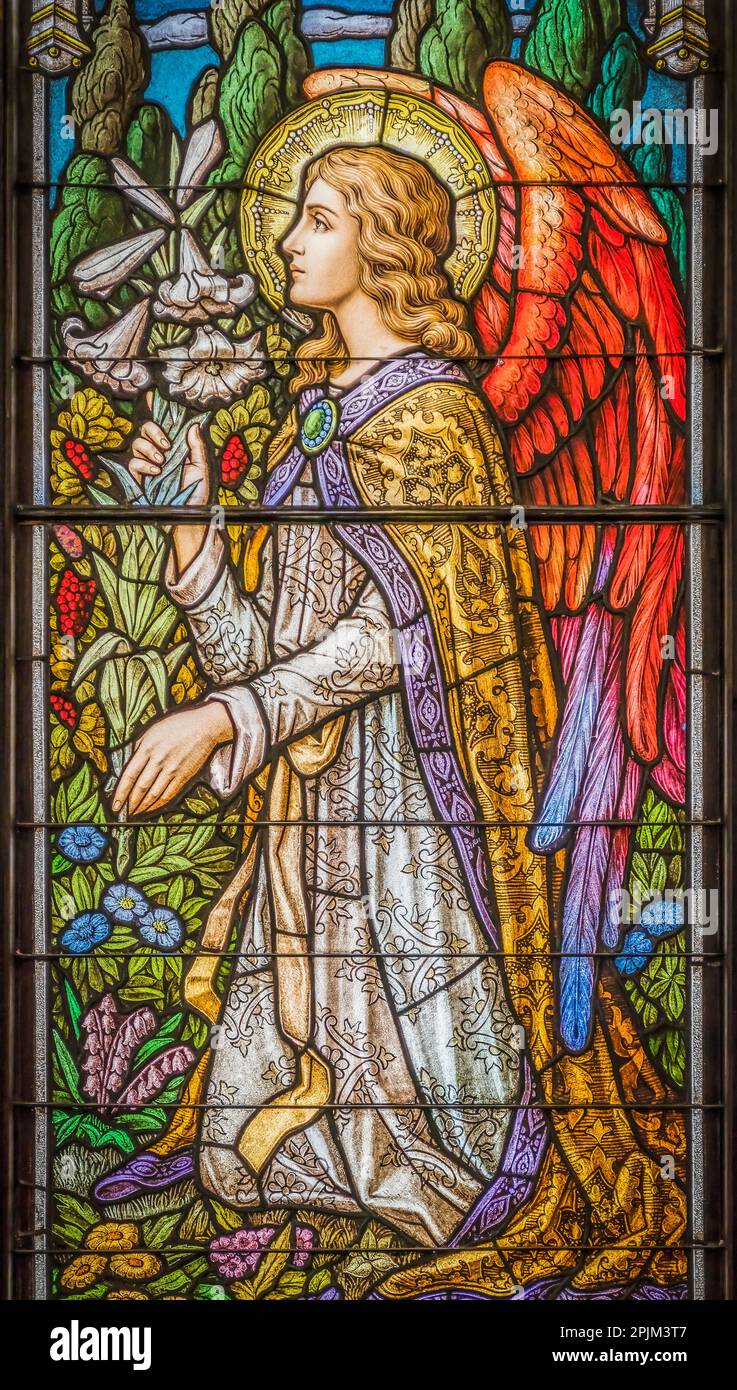 Angel Saint, Trinity Parish Church, Saint Augustine, Florida. Founded ...