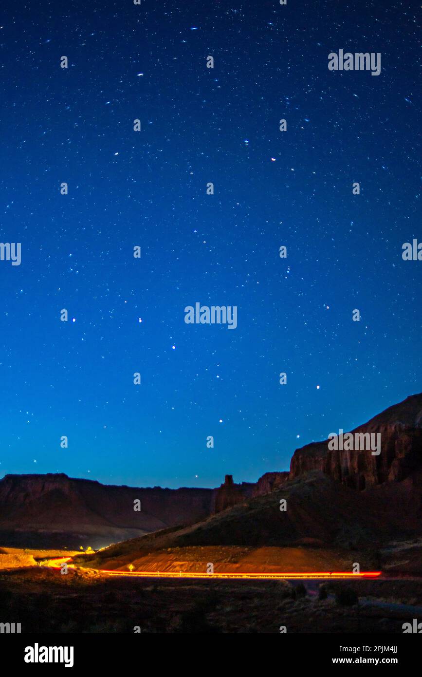Capitol reef national park sky night hi-res stock photography and ...