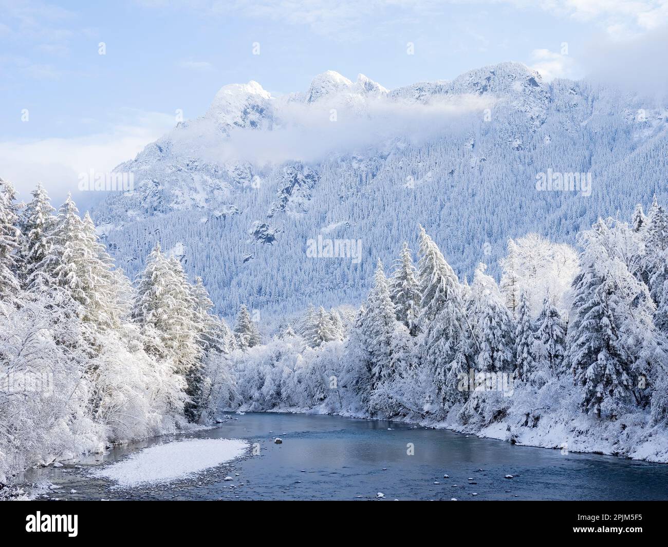 Washington State, Central Cascades. Mount Baker Snoqualmie National ...