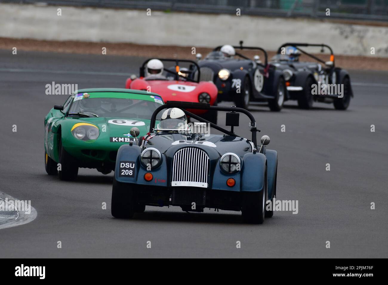 Simon King, Morgan Plus 8, Andrew Smith, Marcos 1800GT, HSCC Historic ...