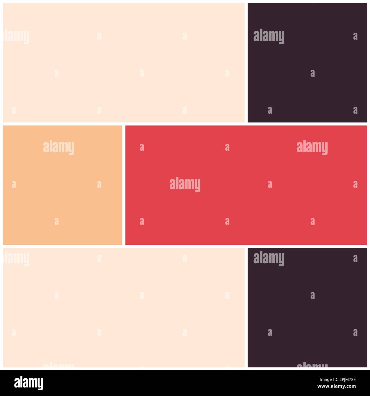 Photo collage background. Photo collage template, pattern with colored ...