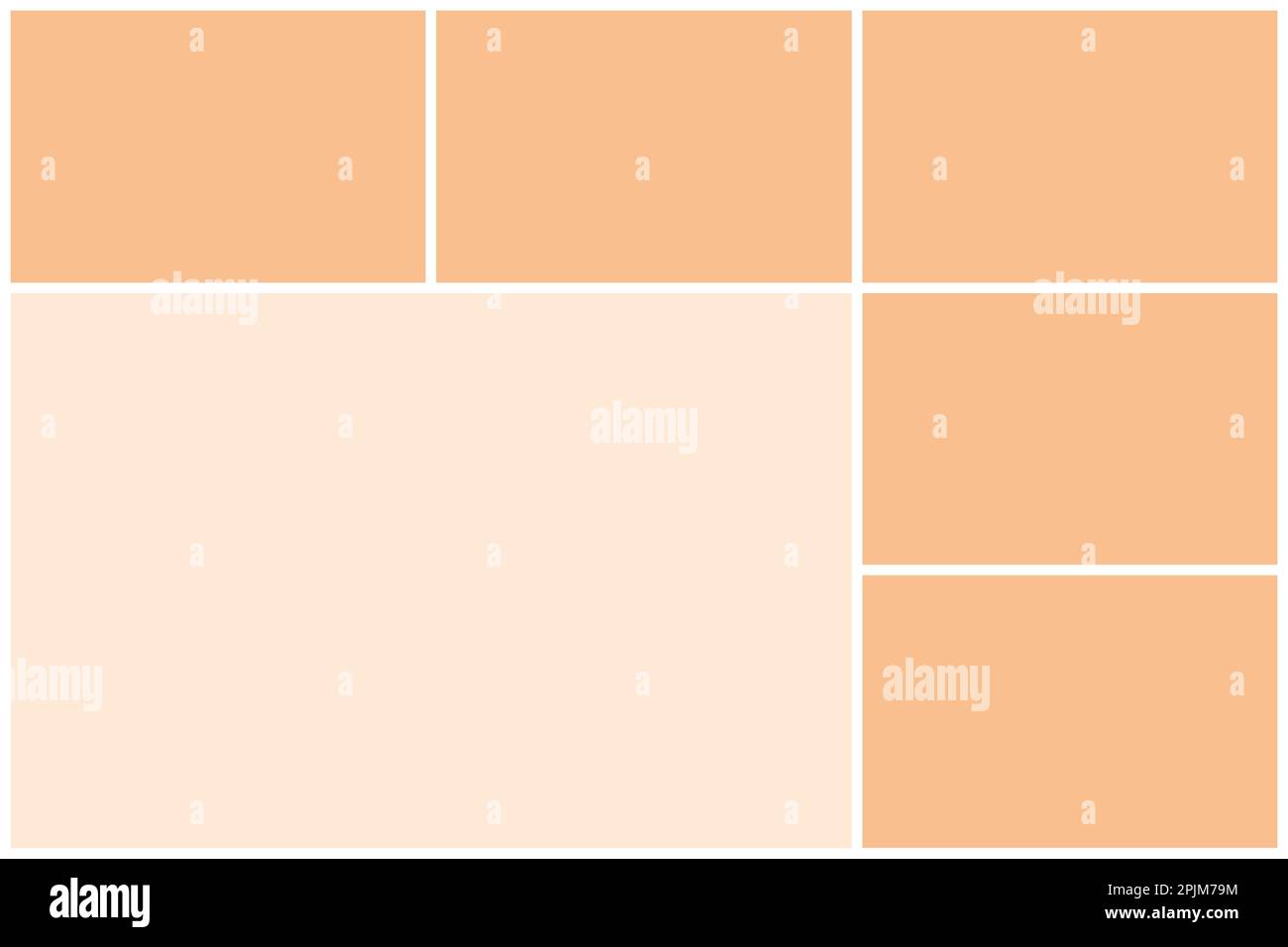 Photo collage background. Photo collage template, pattern with colored ...