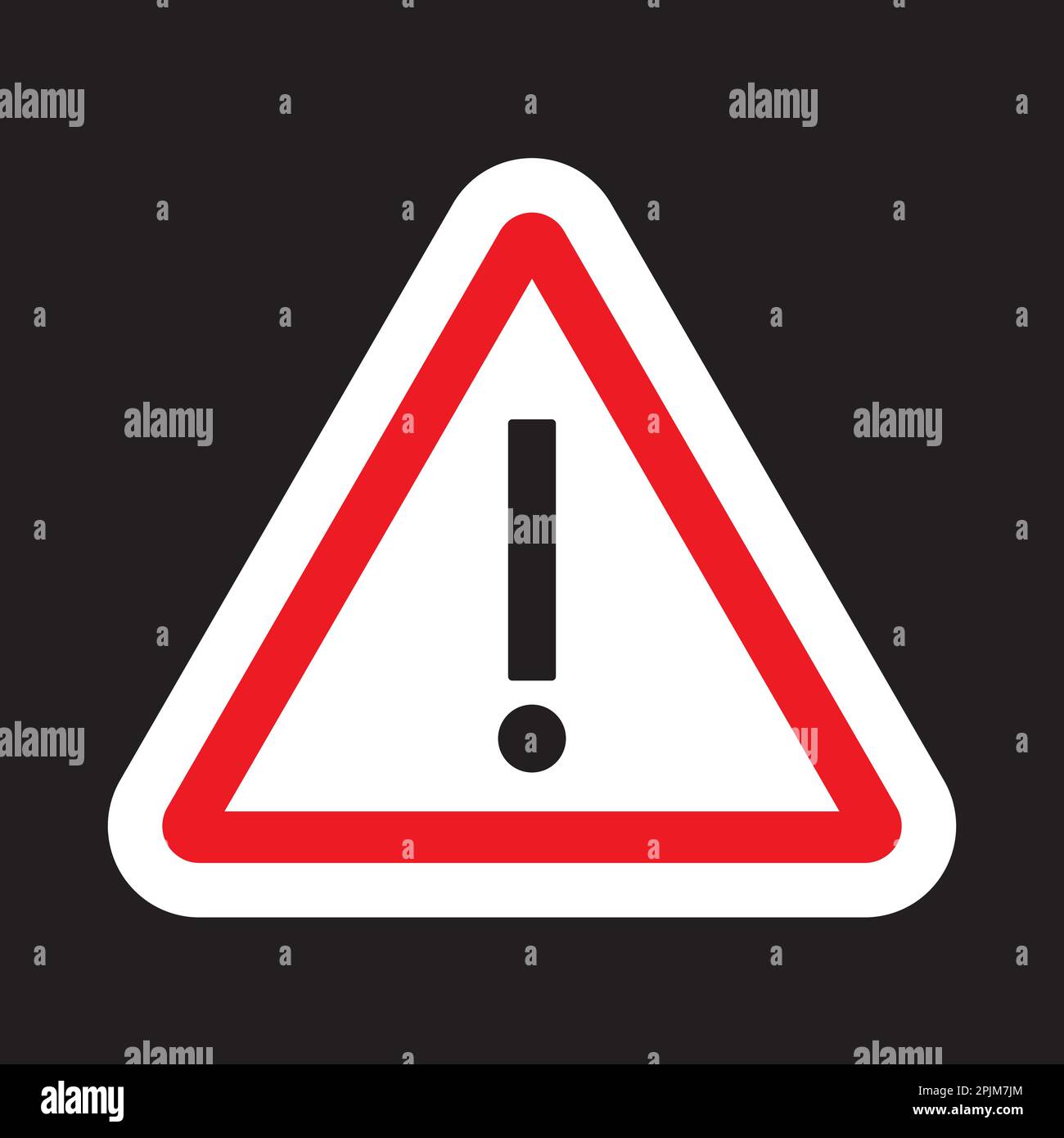 Danger, hazard yellow symbol. Danger alert or attention. Attention ...