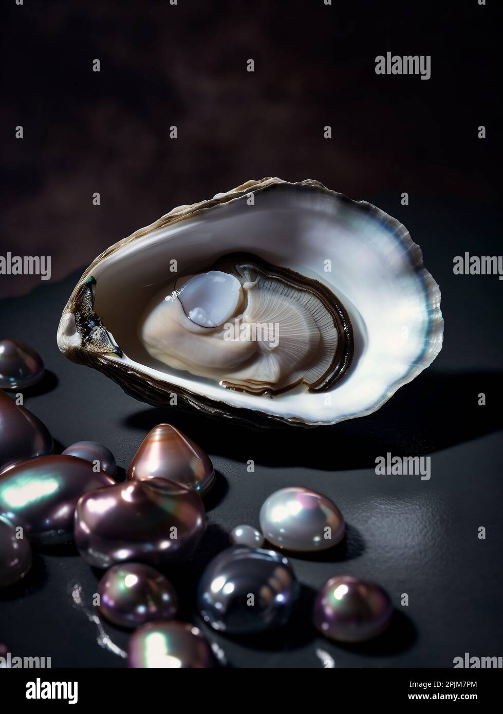 Black Pearl Oyster Shell