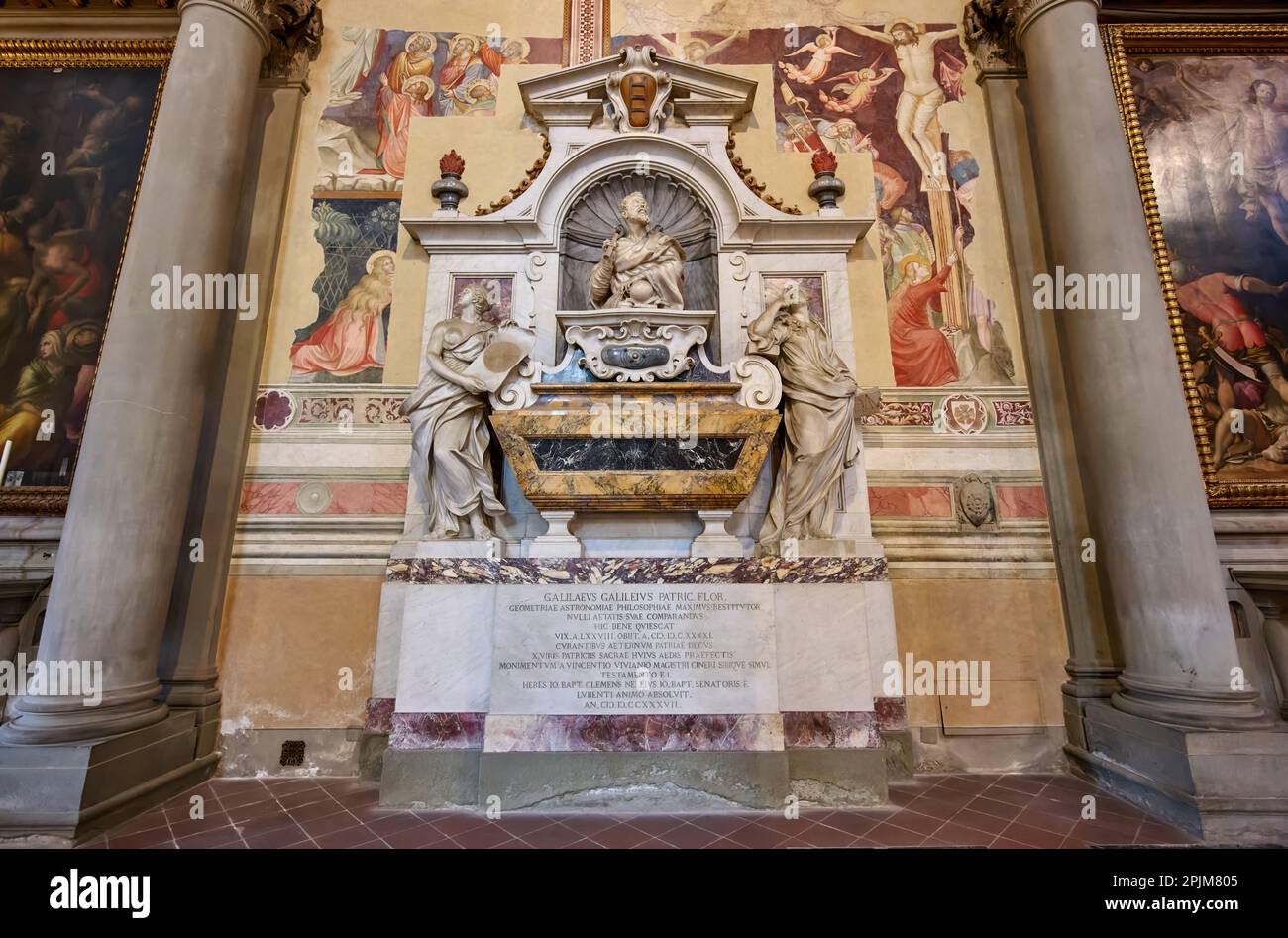 Florence italy tomb galileo galilei hi-res stock photography and images ...