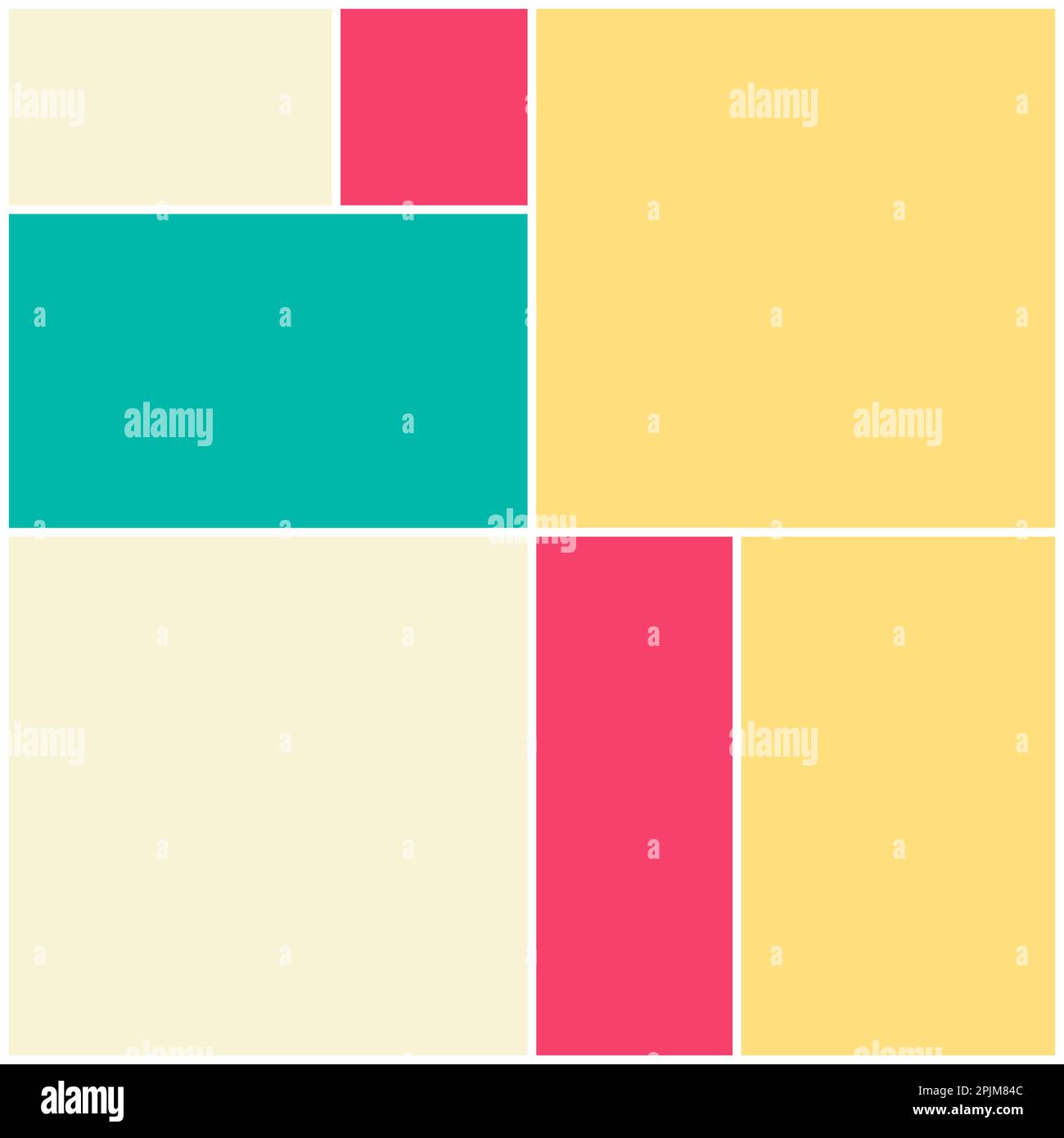 Photo collage background. Photo collage template, pattern with colored ...
