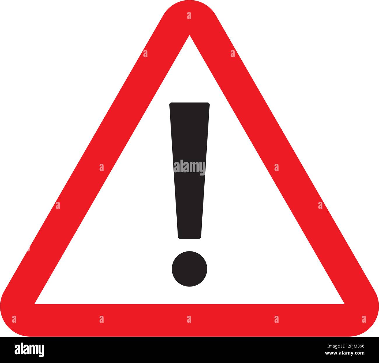 Danger, hazard yellow symbol. Danger alert or attention. Attention ...