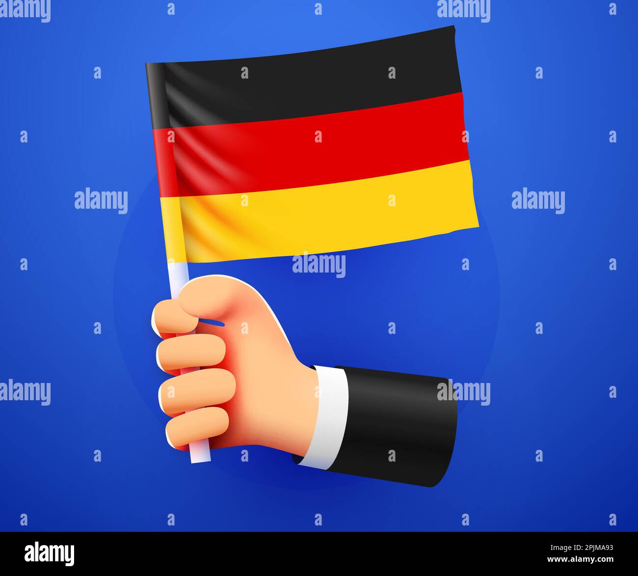 Germany country flag nationality culture Stock Vector Images - Alamy