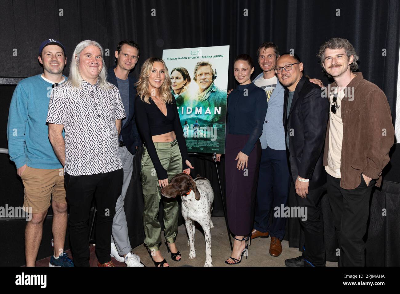 Santa Monica, USA. 02nd Apr, 2023. Logan Hall, Nate Pacyna, Steven Paul ...