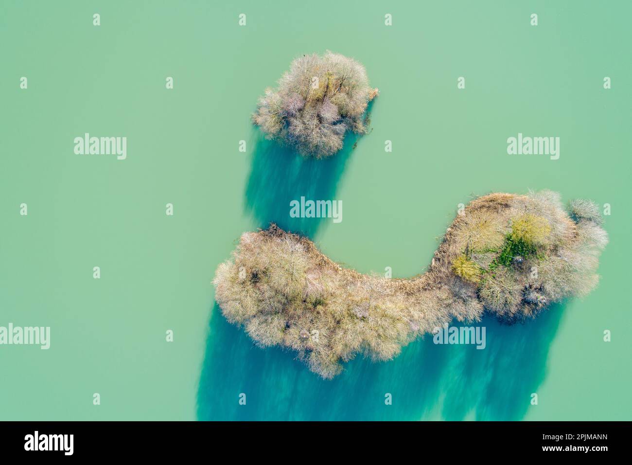 Top drone view rough sea hi-res stock photography and images - Alamy