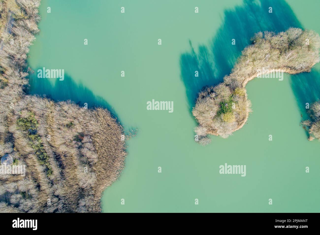 Aerial lagoon hi-res stock photography and images - Alamy