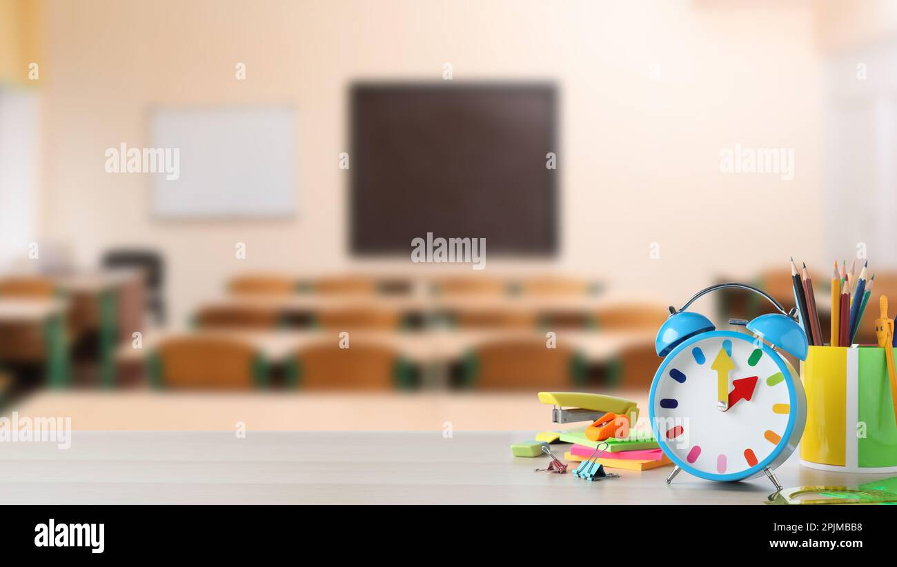 Highschool classroom light hi-res stock photography and images - Alamy