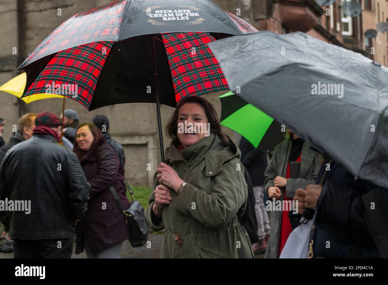 Gallow Green Plaque Unveiling Ceremony march 29th 2023 Stock Photo - Alamy