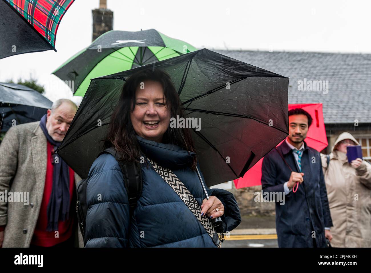 Gallow Green Plaque Unveiling Ceremony march 29th 2023 Stock Photo - Alamy