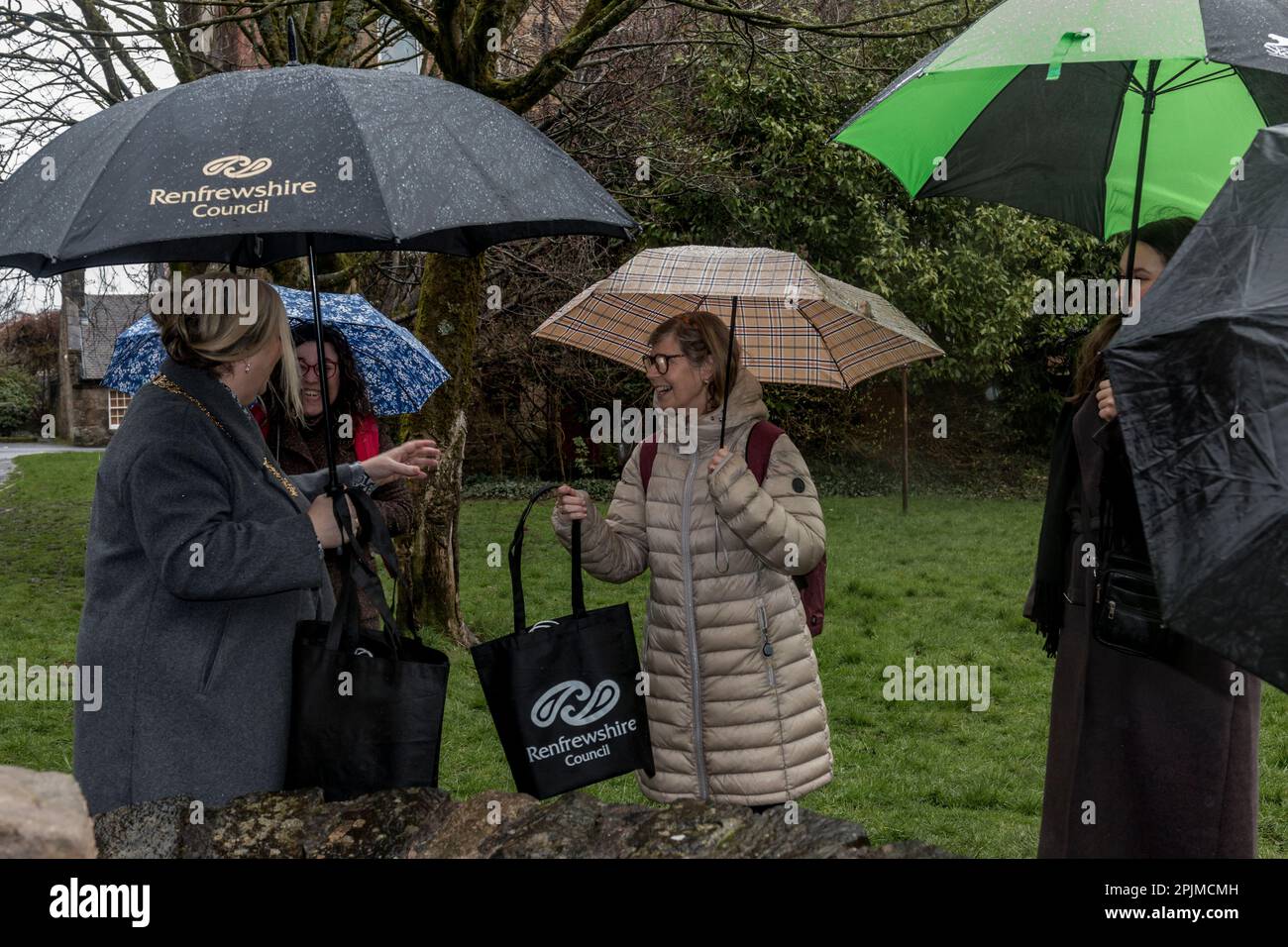 Gallow Green Plaque Unveiling Ceremony march 29th 2023 Stock Photo - Alamy