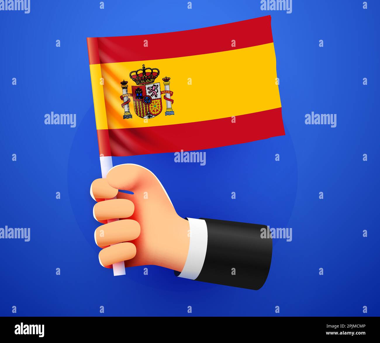 Spain national day celebration Stock Vector Images - Alamy
