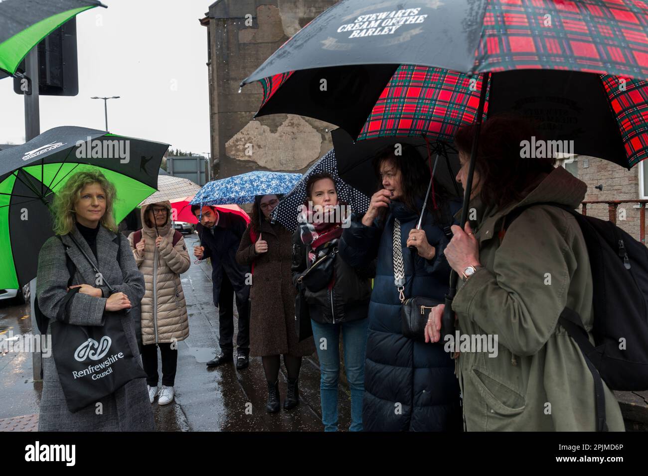Gallow Green Plaque Unveiling Ceremony march 29th 2023 Stock Photo - Alamy
